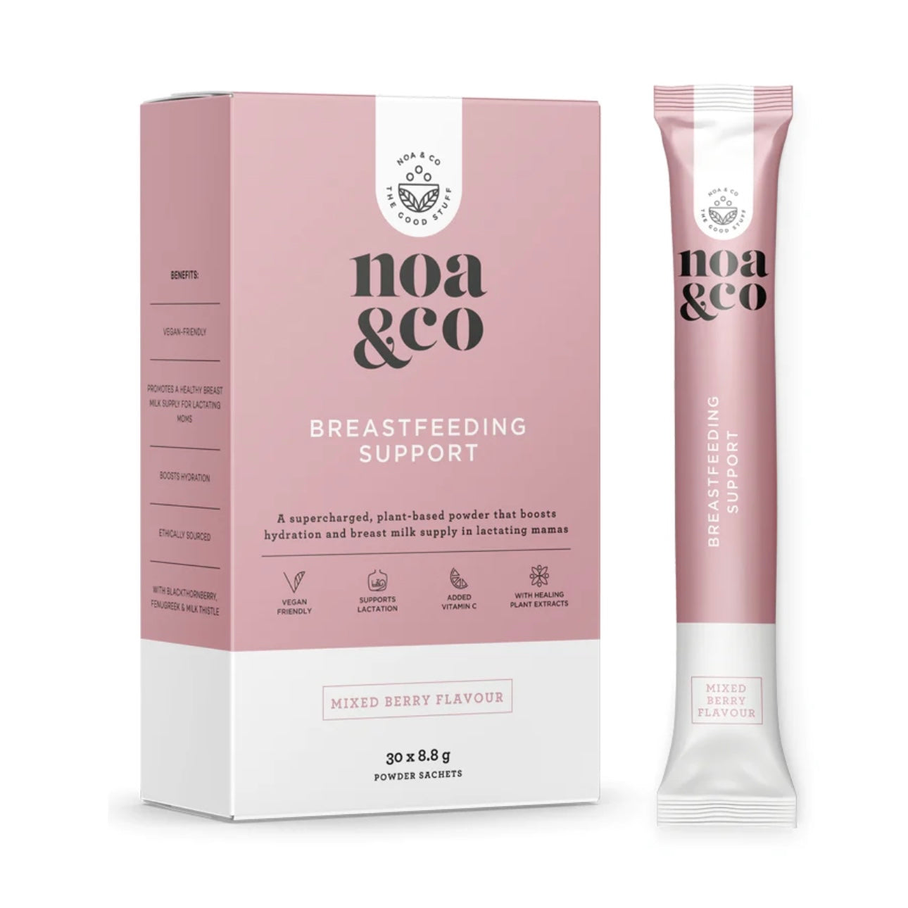 Noa & Co Breast Feeding Support (30 Sachets) – Bébé Cadeaux